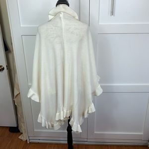 croft & barrow | Jackets & Coats | Ruffled Cape | Poshmark